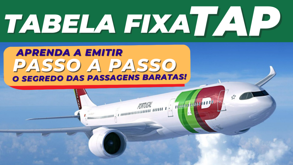 Tabela fixa TAP 2025 ATUALIZADO - Manual do Passageiro